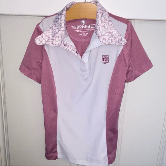 Romfh | Shirts & Tops | Romfh Sarah Show Shirt Microcool Polo | Poshmark